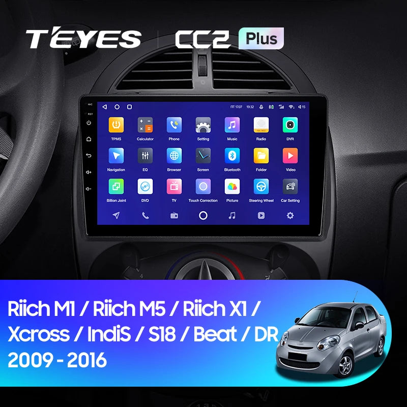 Chery Riich M1 Riich M5 Riich X1 Xcross IndiS S18 Beat DR (2009-2016)